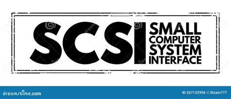 Scsi Small Computer System Interface Is A Set Of Standards For Physically Connecting And