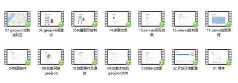 【入门精品教程】webgis开发八大实战项目，新手必看，附源码笔记 哔哩哔哩
