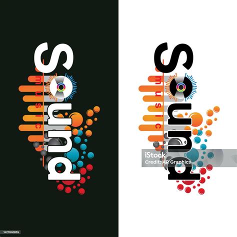 음악 음파 로고 아이콘 벡터 스피커 및 헤드셋 Dj에 대한 스톡 벡터 아트 및 기타 이미지 Dj 개념 건강관리와 의술 Istock