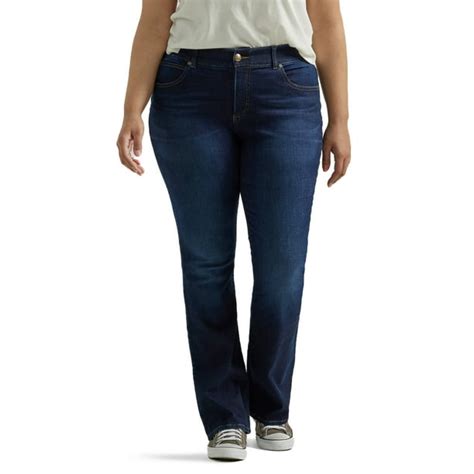 Lee® Womens Plus Ultra Lux Comfort With Flex Motion Bootcut Jean