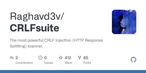 Crlfsuite Fast Crlf Injection Scanning Tool Rgithubtrends