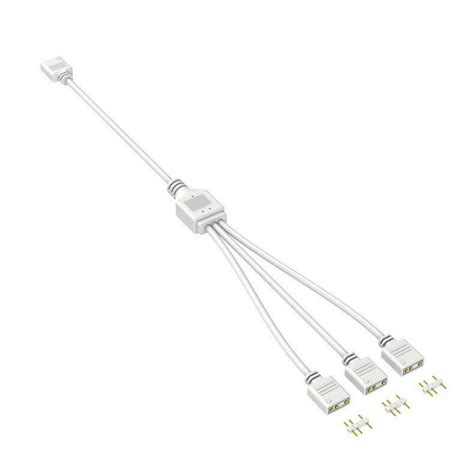 5v Argb 3 Pin 12v Rgb 4 Pin Motherboard Argb Splitter Extension Argb Hub 30cm Shopee