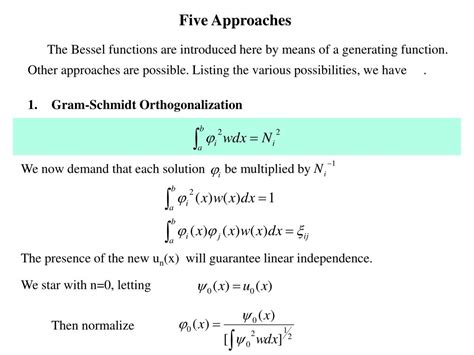 Ppt Orthogonal Function Expansion 正交函數展開 Powerpoint Presentation Id1412775