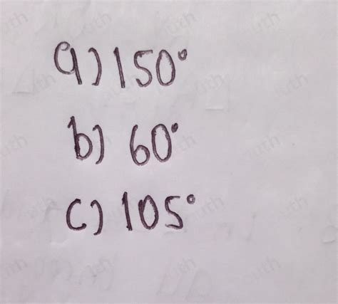 Solved The Diagram Shows A Square Abde And An Equilateral Triangle Bcd A Write Down The Size