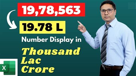numbers lakh crore in excel number format with condition number lacs number in crores
