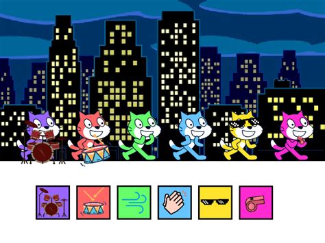 节奏盒子 1 侯老师编程网站codinghoucn Scratch编程教程与创作社区