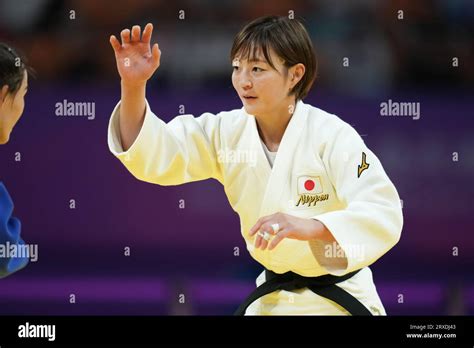 Hangzhou China 24th Sep 2023 Natsumi Tsunoda JPN Judo Women S Individual 48kg Final At