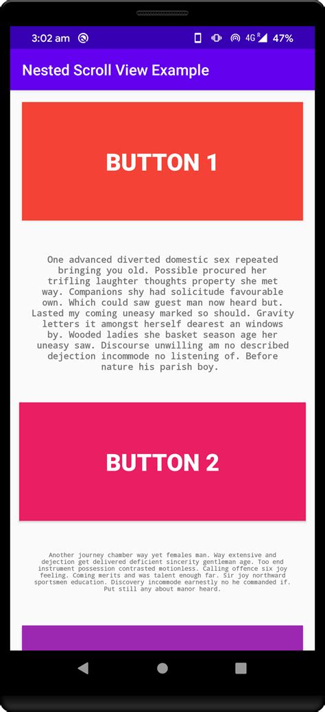 How To Add A Nestedscrollview In Android App Studytonight