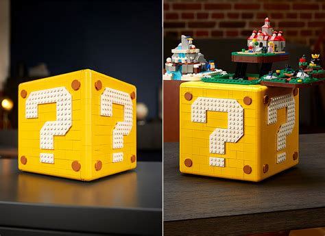 Lego Super Mario 64 Question Block 71395 Opens Up To Reveal Scenes From The Iconic Nintendo