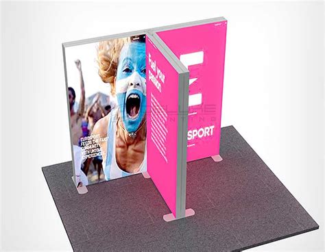 Backlit Modular Shell Scheme Dubai — Exhibition Frames