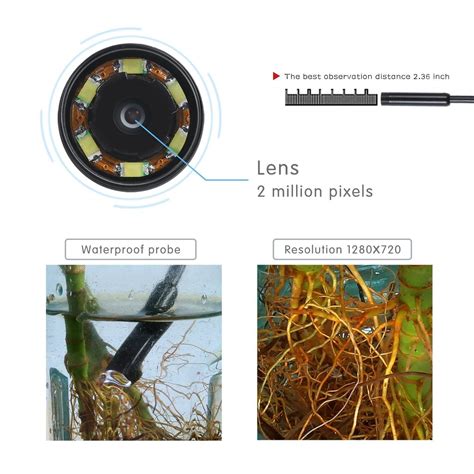 Usb Borescope Endoscope Camera For Windows Pc Honorstand Technology