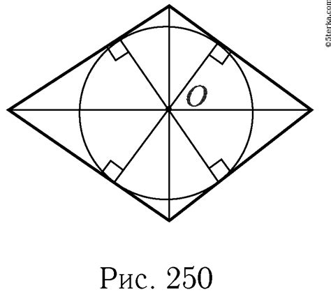 700 Докажите что в любой ромб можно вписать окружность