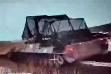 Поражение бронемашины на базе Leopard 1 в курском приграничье показали на видео Российская газета