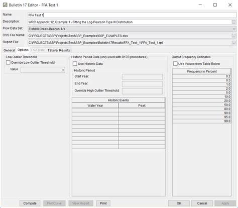 Example 1 Fitting The Log Pearson Type Iii Distribution