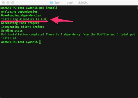 كيفية دمج و ربط أداة Cocoapods في تطبيق Ios مدونة برمج