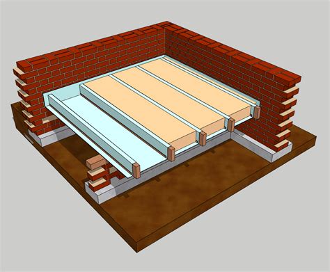Typical Floor Insulation Typical Section Details Of Floor Heating