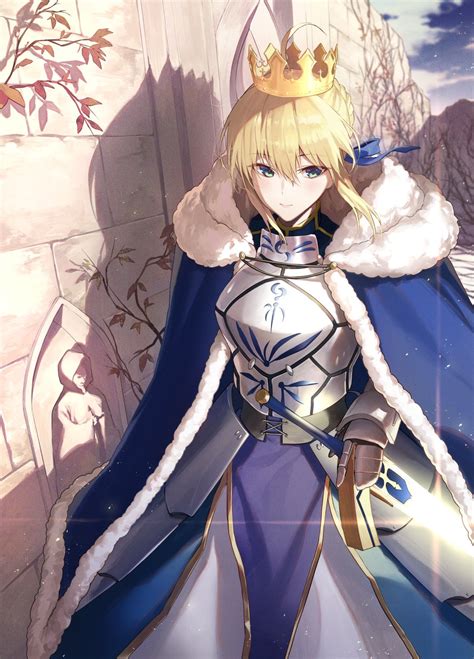 Safebooru 1girl Ahoge Armor Armored Dress Artoria Pendragon Fate
