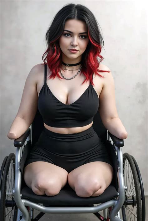 02 Stunning Quad Amputee Girl By Freelyonwheely On Deviantart