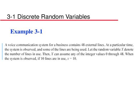 PPT 3 1 Discrete Random Variables PowerPoint Presentation Free Download ID 958407