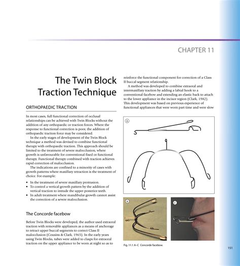 Pdf The Twin Block Traction Technique