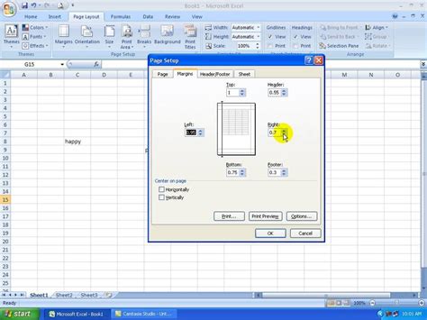 8 ms excel 2007 bangla tutorial page layout review view in ms