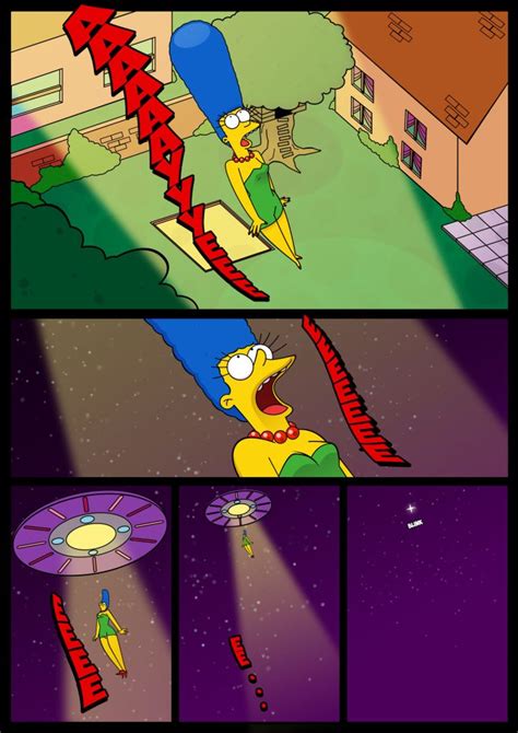 Treehouse of Horror Marges Close Encounter Simpsons Ver Comics Porno XXX en Español