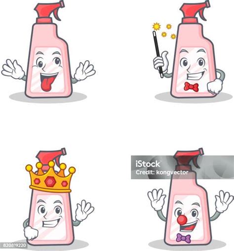 미친 마술사와 청소기 문자 집합이 킹 광대 벡터 일러스트 레이 션 가사 집안일에 대한 스톡 벡터 아트 및 기타 이미지 가사 집안일 귀여운 기이함 Istock