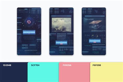 11 Color Palettes For Interface Designs Flaticon Interface Design
