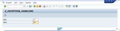 Sap Abap Exception Handling Tutorialscampus