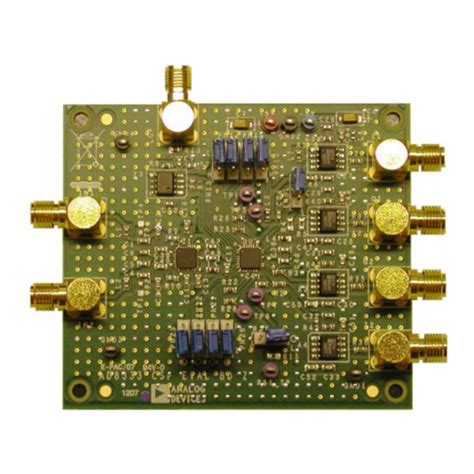 ANALOG DEVICES AD EVALZ MANUAL Pdf Download ManualsLib