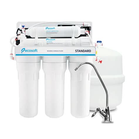 Ecosoft Domestic Reverse Osmosis Water Filter With Pump Pump Express