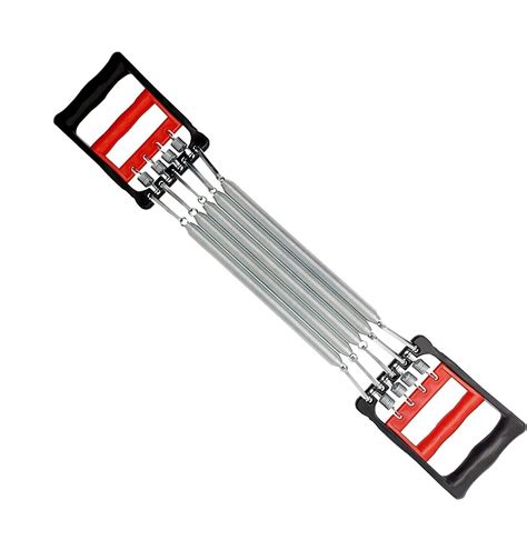 5 Spring Chest Expander Muscle Stretcher Strength Gym Resistance