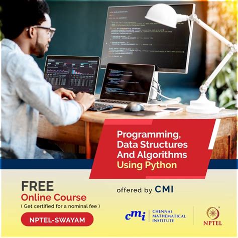Nptel On Linkedin Nptel Swayam Pythoncourse Python Pythonfree Pythoncertification