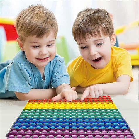 Huge Pop It Fidget Toy Big Size Push Pop 256 Sensory Fidget Toy Big Pop Its Fruugo Uk