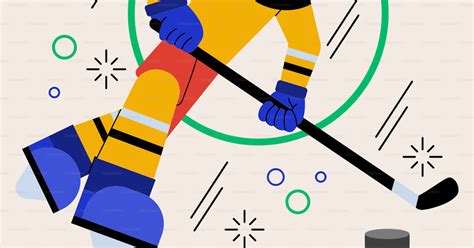 손에 하키 스틱을 들고 있는 하키 선수 벡터 Unsplash의 스포츠 이미지