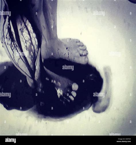 Performance Art Shower Stock Photo Alamy