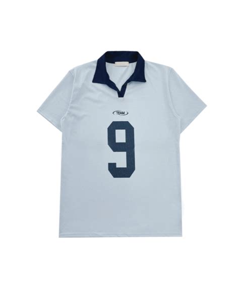 🚚당일배송💙커플룩 블록코어룩 매쉬 스포티 오버핏 카라 반팔티 에이블리