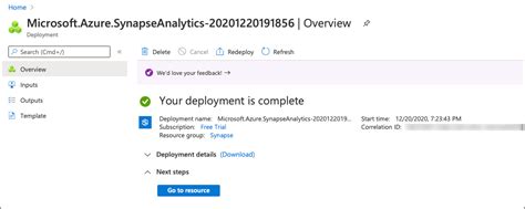 Azure Synapse Analytics Part 2 Creating A Workspace Vnb Consulting