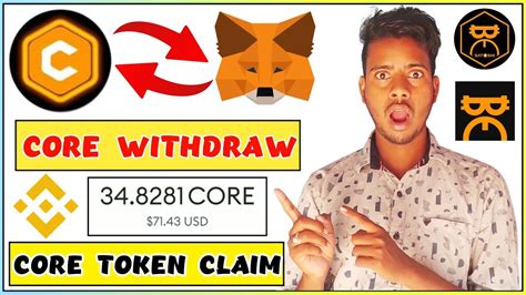 Core Token Withdrawal Process Core Dao Withdrawal Process Satoshi