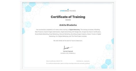 Ankita Bhadarka On Linkedin Successfully Completed The Digital