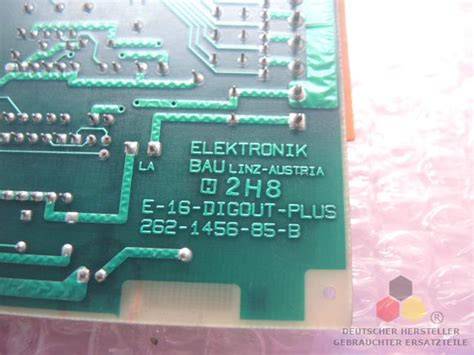 Digital Output Card Electronics Construction Linz E 16 Digout Plus 262 1456 85 B Bernd