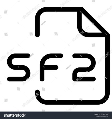 Sf File Extension Most Commonly Used Stock Vector Royalty Free Shutterstock