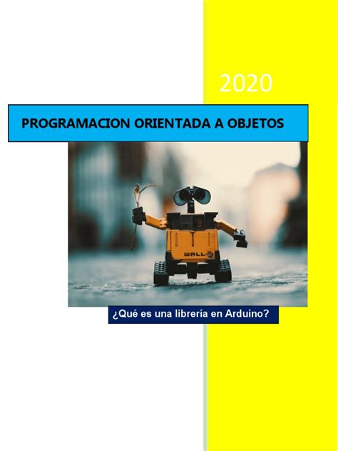 Que Es Una Libreria En Arduino Poo Pdf Arduino Redes De Computadoras