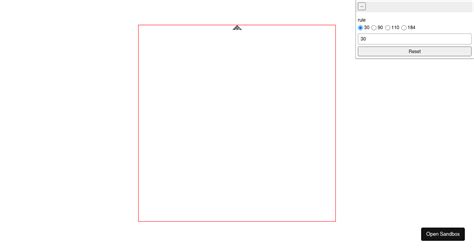 Elementary Cellular Automata Codesandbox