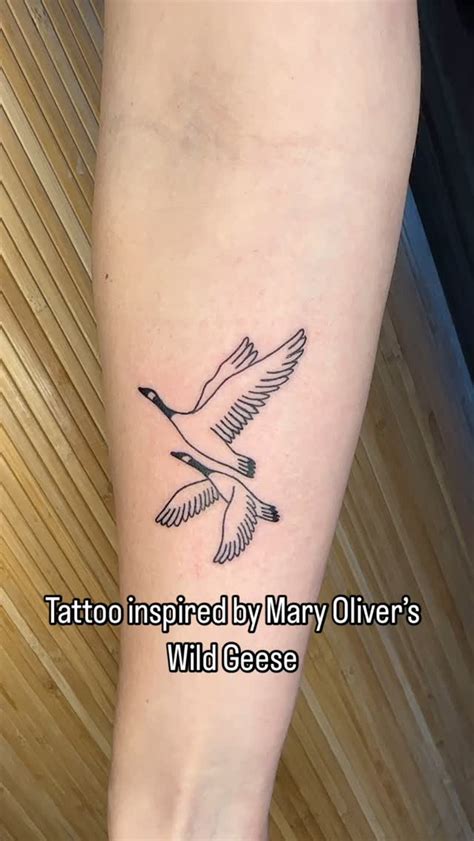 Flying Geese Tattoo
