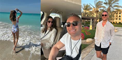 Ok ლიზა ჩიჩუა და ირაკლი მაქაცარია აბუ დაბიში ისვენებენ Ok Magazine