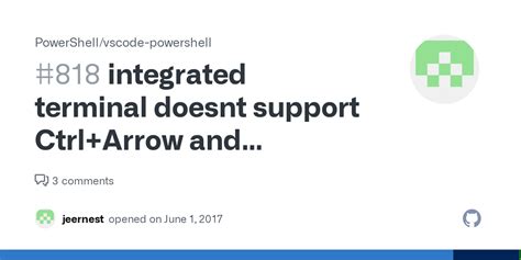 Integrated Terminal Doesnt Support Ctrlarrow And Ctrlshiftarrow For Moving And Selecting Text