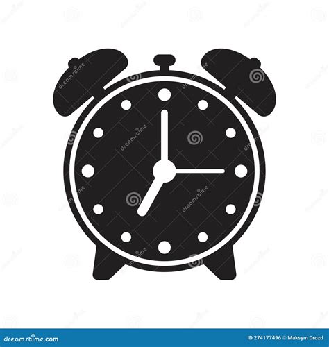Alarm Clock Icon Retro Alarm Clock Stock Vector Illustration Of Icon Business 274177496