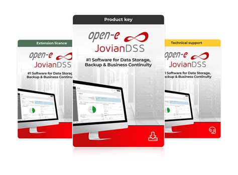 open e joviandss software defined storage system general information