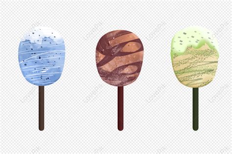 손으로 그린 아이스 캔디 Png 일러스트 무료 다운로드 Lovepik